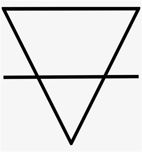 Classical Element Aether Symbol Earth Triangle 4 Elements Triangle