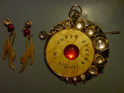 Bayonetta Accessories Umbran Watch And Cat Earrings Bayonetta