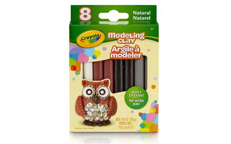 Crayola Modeling Clay Pack Assorted Natural Colors Art Therapy