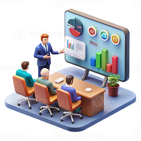 Magnificent Classic Data Presentation Business Meeting Visual Analytics Exclusive 56596032 Png