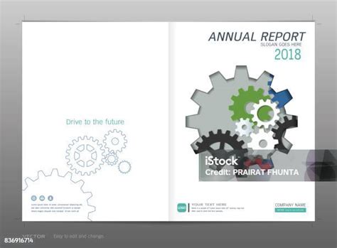 커버 디자인 연간 보고서 기어 정보 그래픽 개념 연례 보고서 브로셔 전단지사용 전단지 잡지 포스터 기업의 프레 젠 테이 션 포트폴리오 배너 웹사이트 개념에 대한 스톡 벡터