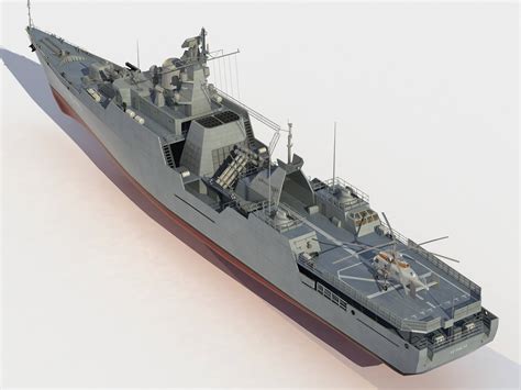 Hq 012 Ly Thai To Gepard Class Frigate 3d Model By Mermodels