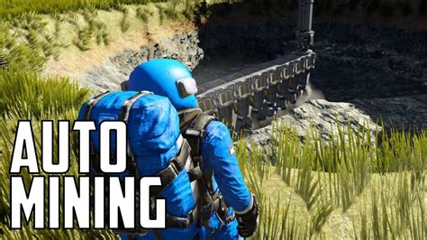 Space Engineers S1e16 Automatic Mining Rig Youtube