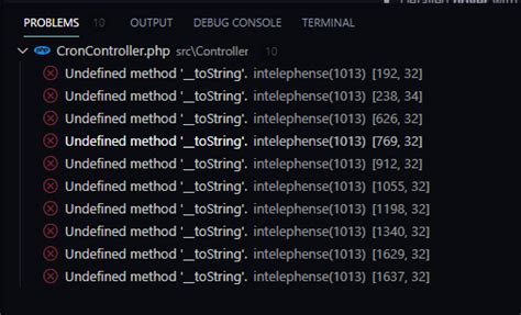 Undefined Types · Issue 1277 · Bmewburnvscode Intelephense · Github