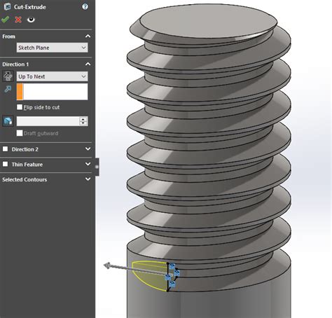 Thread Runout In Solidworks Grabcad Questions