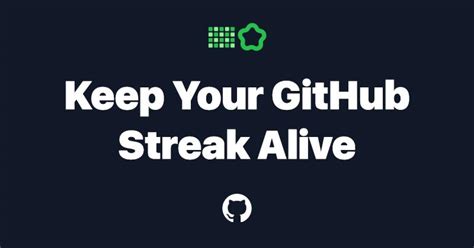 Michael Cyger On Linkedin Gitstreak Keep Your Github Streak Alive