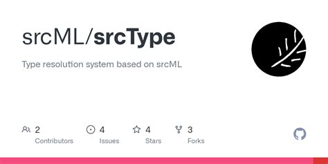 Github Srcmlsrctype Type Resolution System Based On Srcml