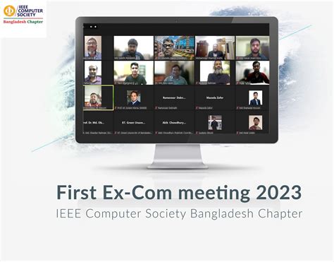 The First Official Meeting Of Ieee Computer Society Bangladesh Chapter Ex Com 2023 Ieee