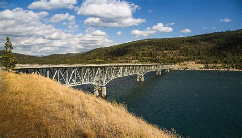 Koocanusa Lake Bridge Lincoln County 1970 Structurae