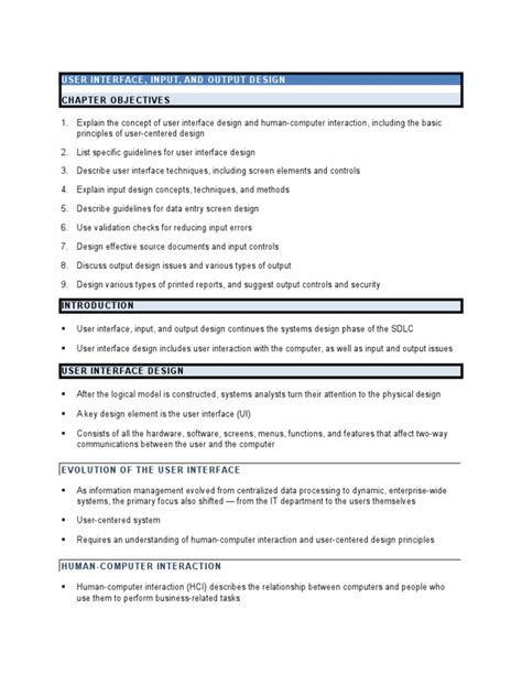 Mid Lec 2 User Interfaec Design Pdf Graphical User Interfaces