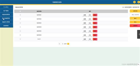 毕设项目：电影推荐系统jspjavaspringmvcmysqlmybatis电影推荐系统sql Csdn博客