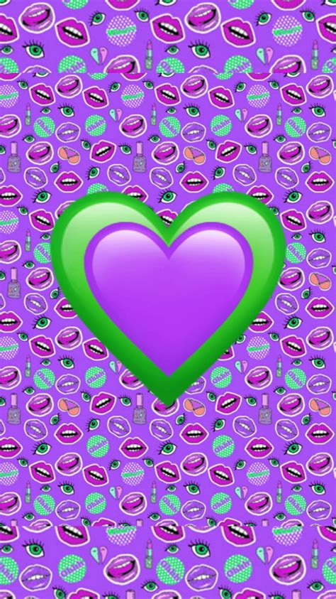 Purple Heart Background