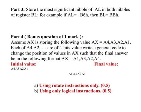 Solved Part 1 Count The Number Of Zeros In A Byte Located