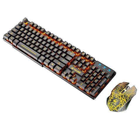 G Rechargeable Wireless Gaming Keyboard And Mou Grandado