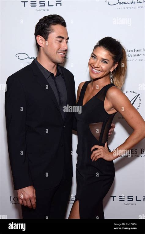 Scotty Mcknight And Jessica Szohr Arrive At The Los Angeles Ballet Gala