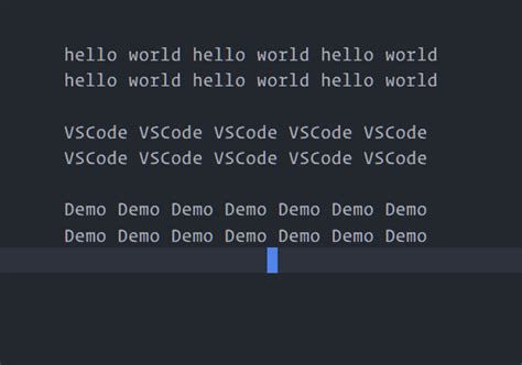 Demo Issue Vscode Neovim Vscode Multi Cursor Nvim GitHub