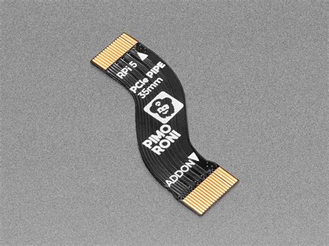 Adafruit Pcie Flex Cable For Nvme Base And Raspberry Pi 5 Pcie Pipe