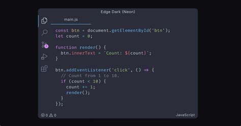 edge by sainnhe vs code themes