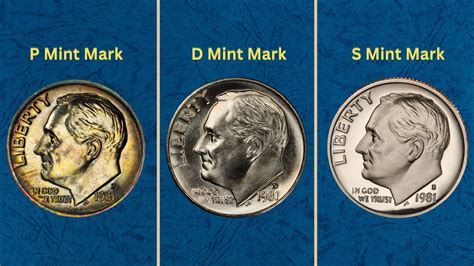 1981 Dime Value P And D Price Guide