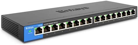 Linksys Lgs116 16 Port Unmanaged Gigabit Ethernet Switch 32 Gbps