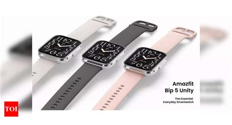 Amazfit Bip 5 Unity Smartwatch With 120 Sports Modes 11 Days Battery Life Launched Priced At