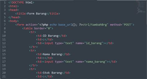 Cara Membuat Crud Create Update Delete Dengan Codeigniter By