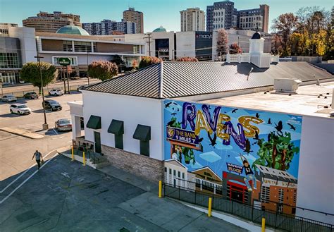 Mural From Towson Alum Part Of Ravens Initiative To Connect Art With