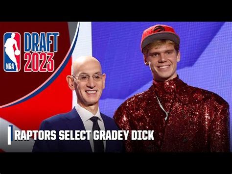 The Toronto Raptors Select Gradey Dick With No Overall Pick