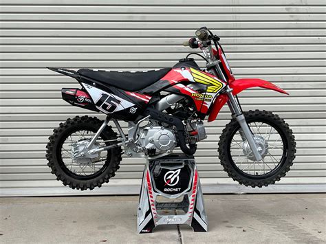 Crf110f 2019 2026 Slip On Rocket Exhaust