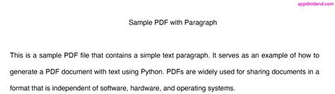 extracting text from a pdf file in python