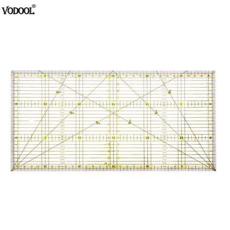 30 15 см многофункциональная тканевая Лоскутная выровненная швейная линейка Diy Дизайн одежды