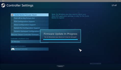 stuck on this screen after trying to update firmware should i