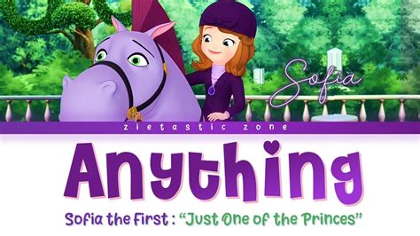 Anything Color Coded Lyrics Sofia The First Just One Of The Princes Zietastic Zone👑