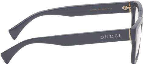 Gucci Gray Square Glasses Gucci