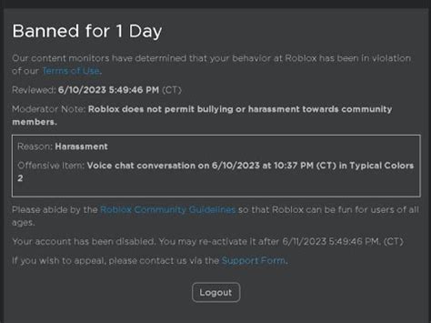 TC2 Getting Banned From Roblox AND Voice Chat For Agent Sex Copypasta Speedrun YouTube