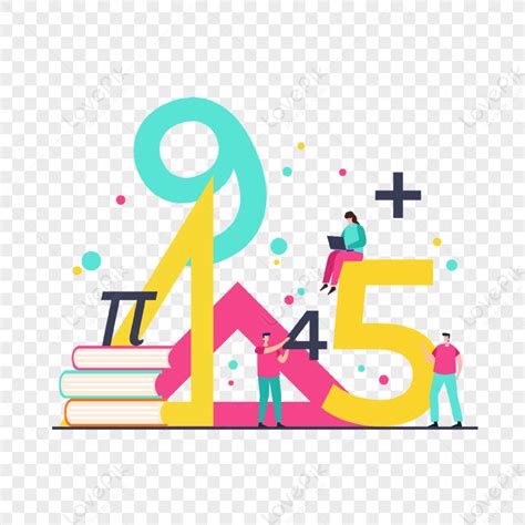 만화 수학 학습 교육 그림 문자 번호 수학 기호 책 책 일러스트 학교 일러스트나열한 것산출 Png 일러스트 무료 다운로드 Lovepik