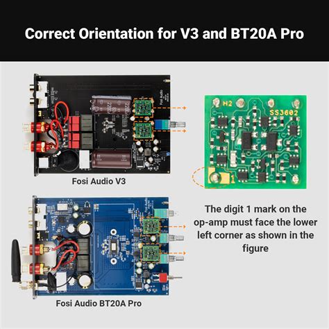 Sparkos Labs 1 Pair Ss3602 Discrete Dual For Bt20a Pro And V3 Ebay