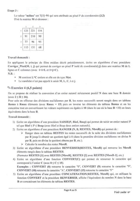 Bac Info Algorithmique Et Programmation Home