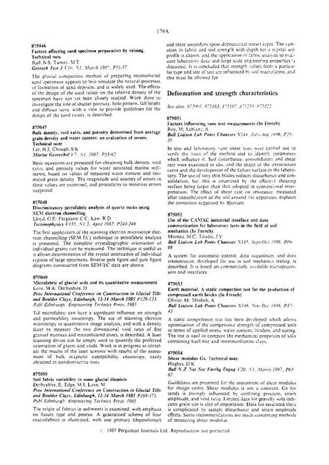 Pdf Bulk Density Void Ratio And Porosity Determined From Average