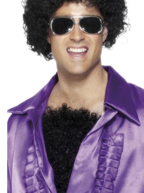 Hairy Chest Wig Dark Brown