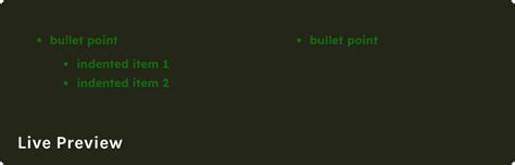 Bug Internal Indentation Guide Lines Not Shown In Live Preview · Issue 44 · Tnichols217