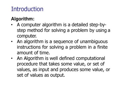 Design and Analysis of Algorithms - ppt download