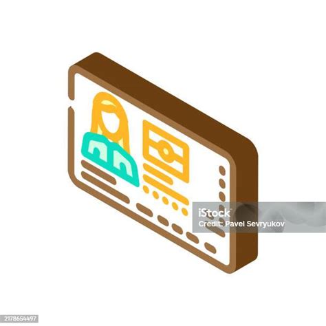 Id 카드 생체 인식 아이소 메트릭 아이콘 벡터 일러스트 레이 션 0명에 대한 스톡 벡터 아트 및 기타 이미지 0명 3차원 형태 감지기 Istock