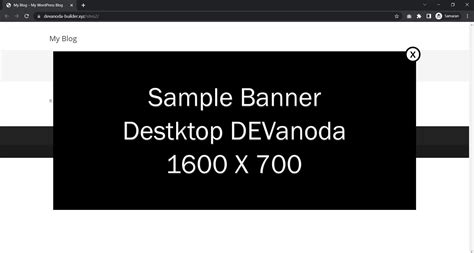 Cara Membuat Floating Banner Di WordPress Tanpa Plugin