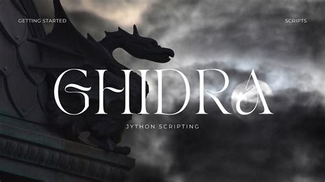 Getting Started With Ghidra Scripting Python Power Meets Java