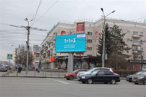 Реклама на видео экранах в Омске