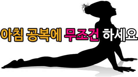 아침 공복에 이 동작을 무조건 하세요 신체 노화 막을 수 있습니다