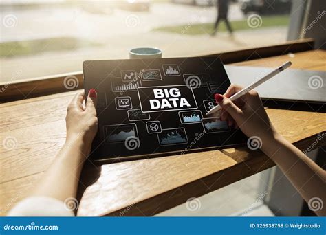 Big Data Analytics Process Management Business And Technology Concept Stock Photo Image Of