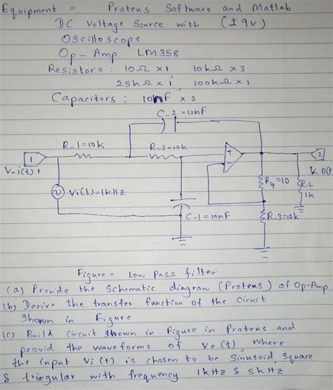 With Equipment Proteus Software And Matlab D C