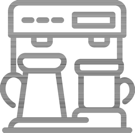 Coffee Maker Icon In Black Line Art Vector Art At Vecteezy